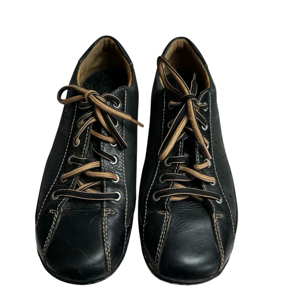 Born | Shoes | Born Hawkeye Oxford Black Leather Lace Up Sneakers Size ...
